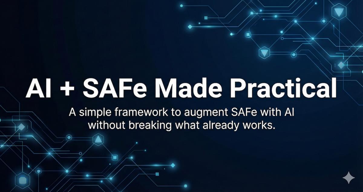 AI-Native SAFe Enablement | ICON Agility Services